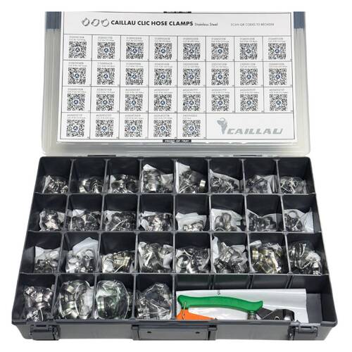 Caillau Clamp Kit: 290 CLIC® & CLIC® R Clamps with Pliers | Advance ...
